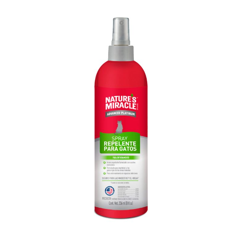 Spray Repelente Para Gatos Pet Block 236ml Nature's Miracle